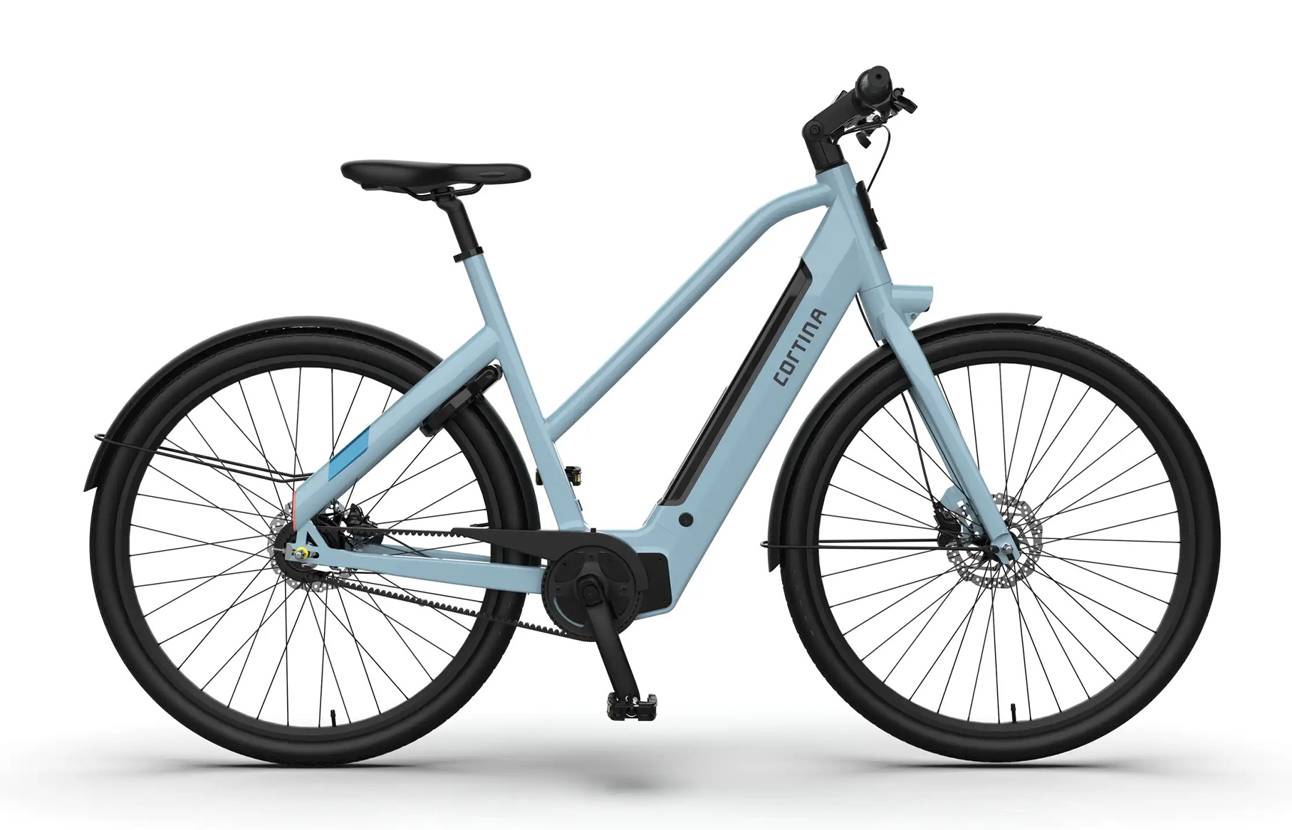 Cortina E-Blau DB7 2025 Dames koop je online bij Bikefamily.nl